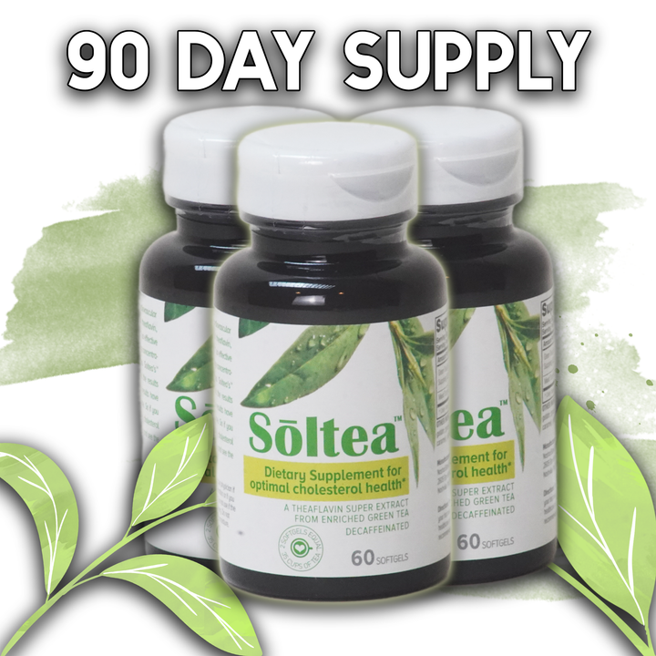 Soltea, Lower Cholesterol, Caffeine Free Green Tea,Natural Supplement